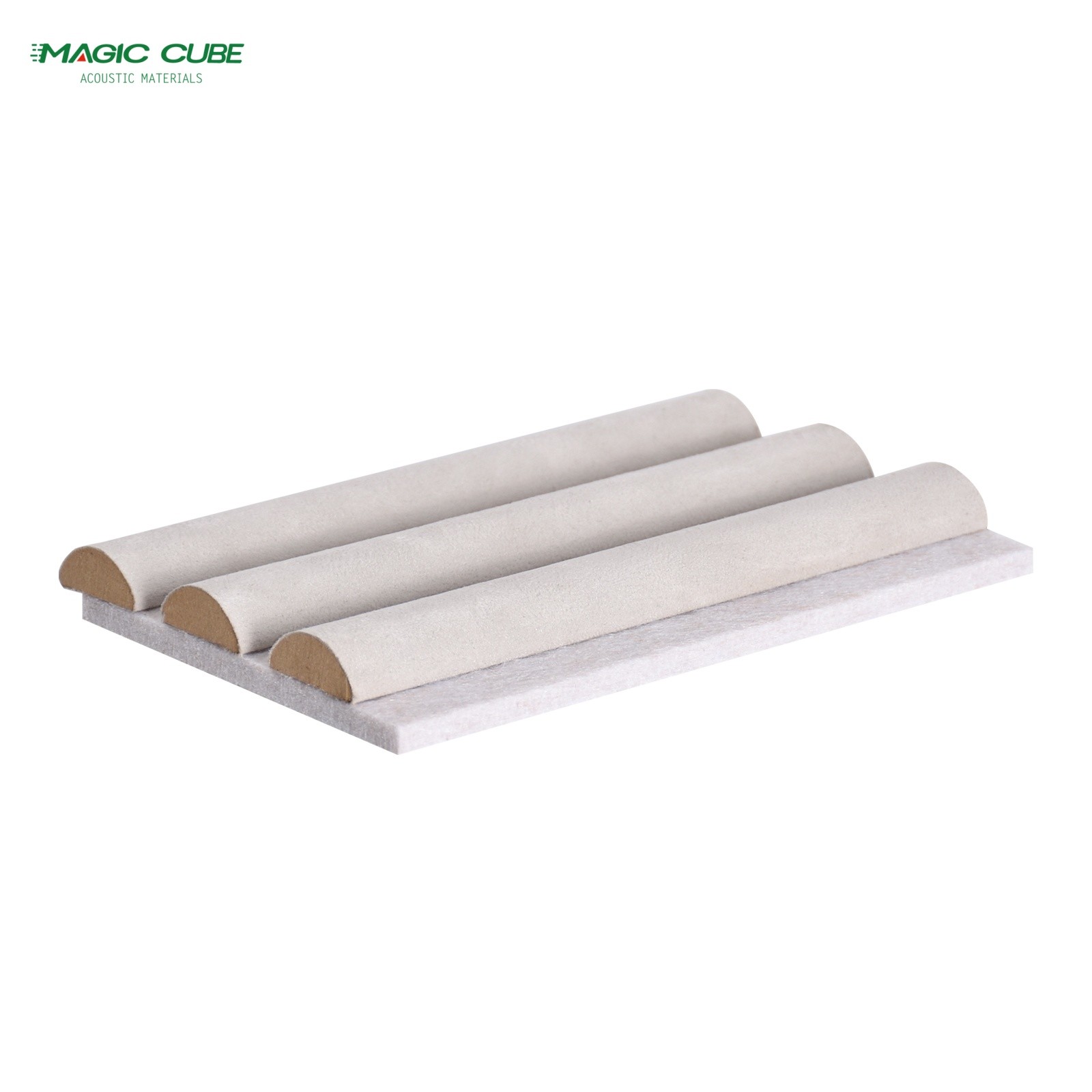 Acoustic Wooden Slat Panels Featuring A Luxurious Suede Finish For ...